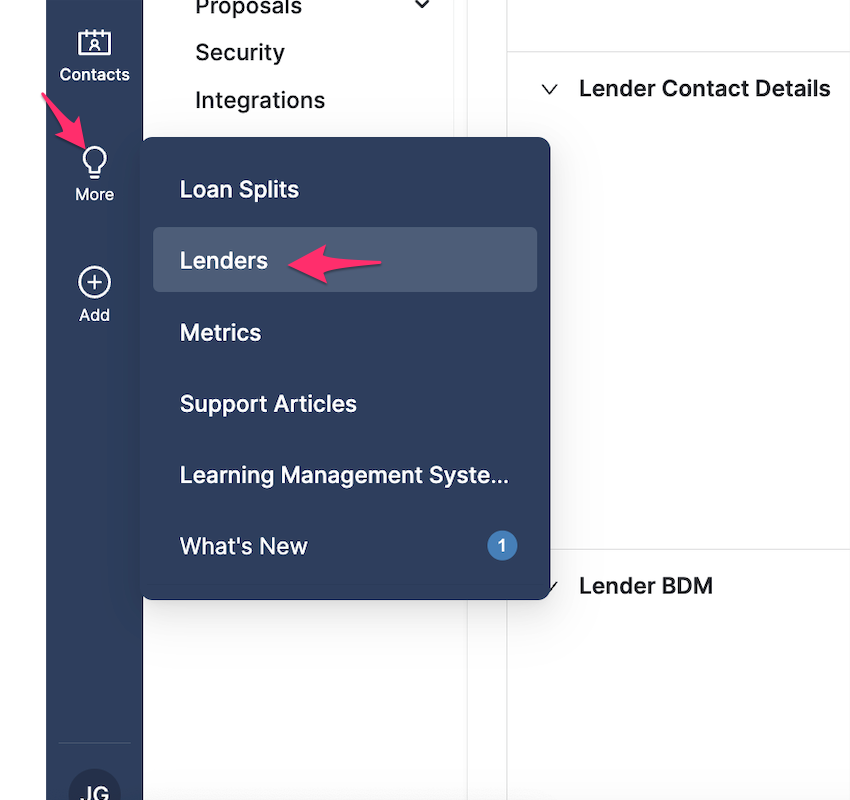 Add a Lender – BrokerEngine