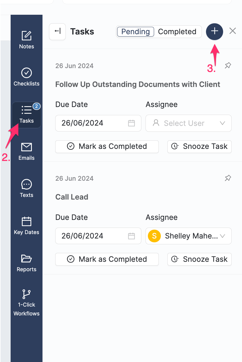 Create a Task Template – BrokerEngine