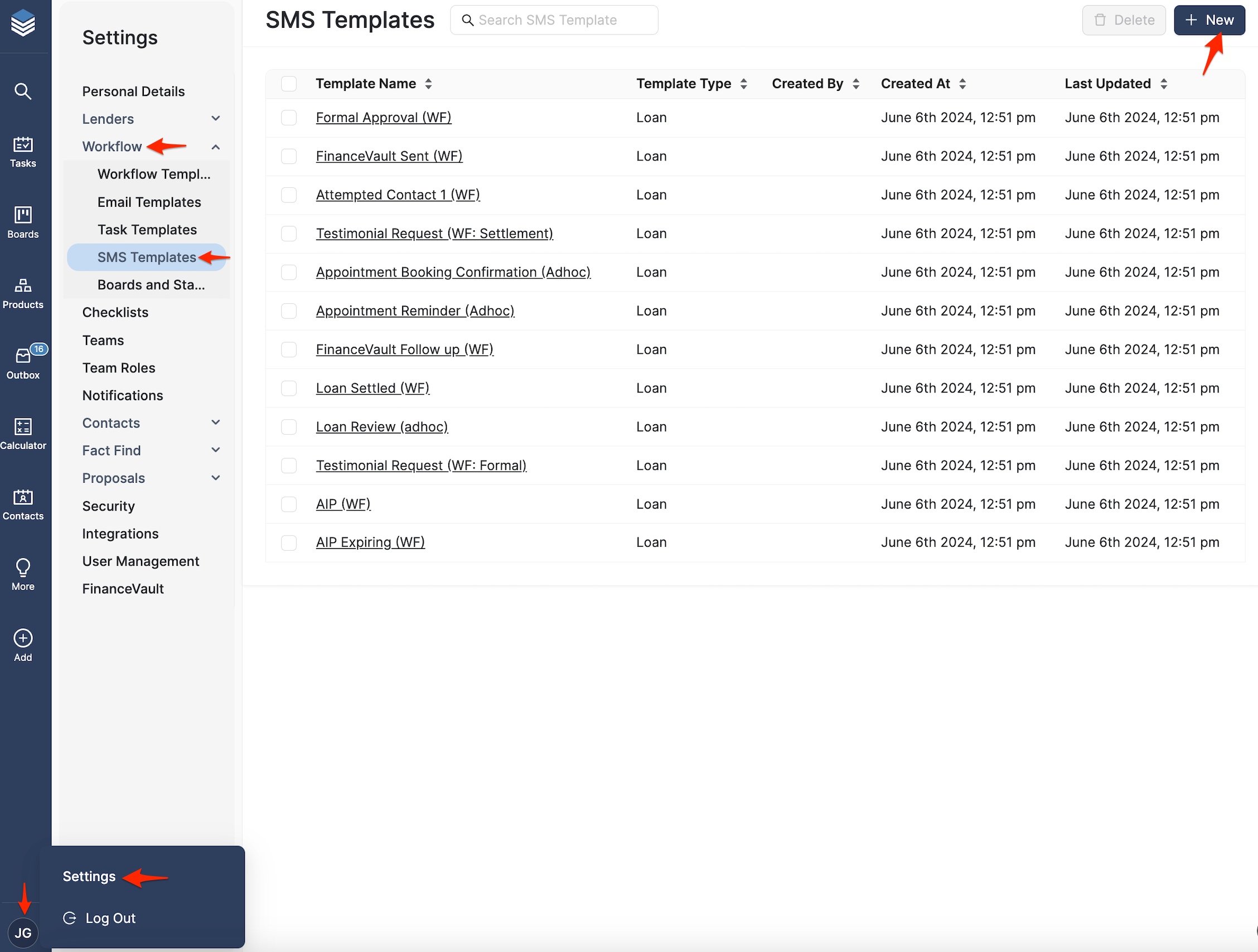 Create & Use SMS Templates – BrokerEngine