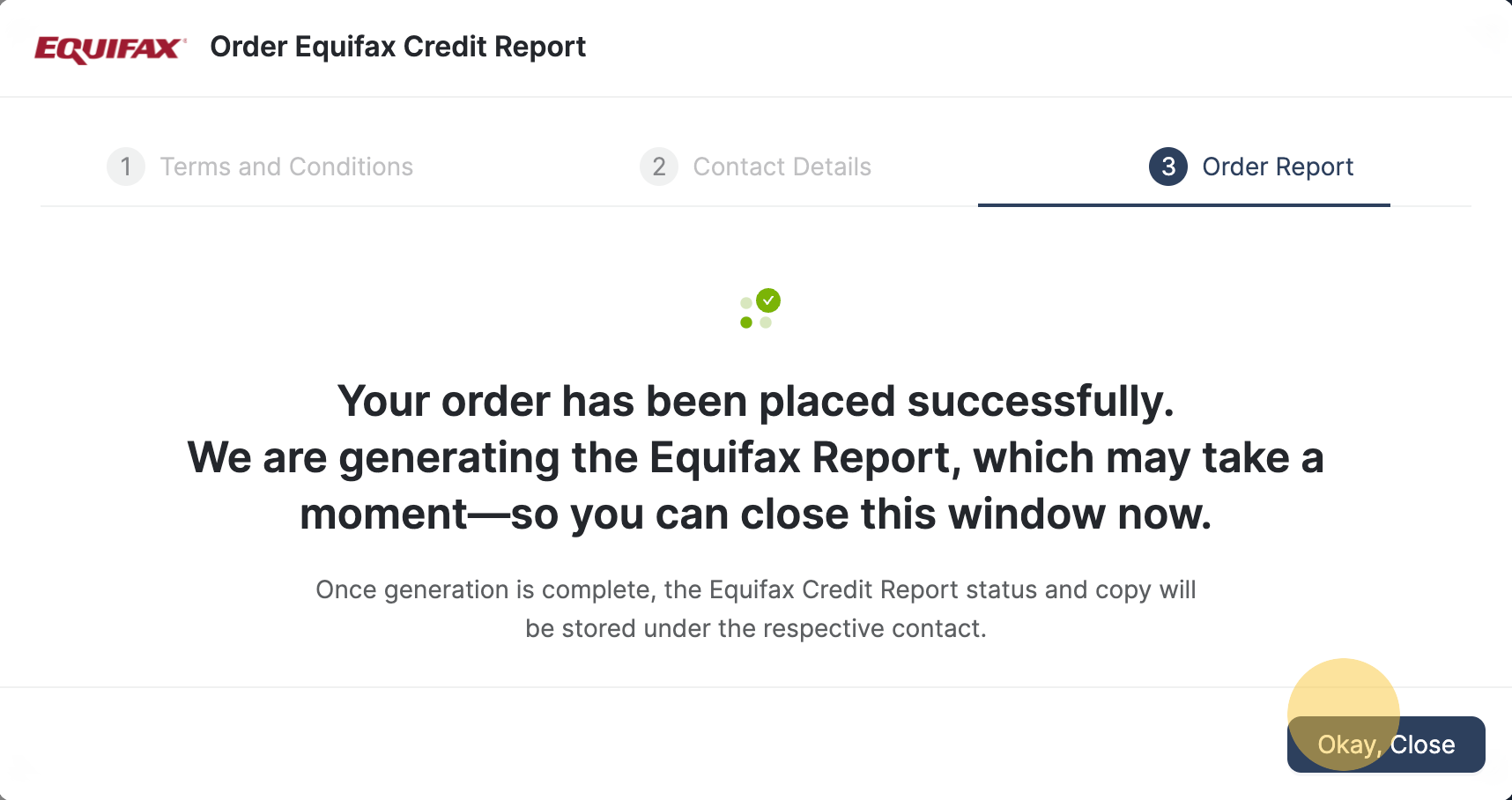 Order Equifax Reports via BrokerEnginePlus – BrokerEngine